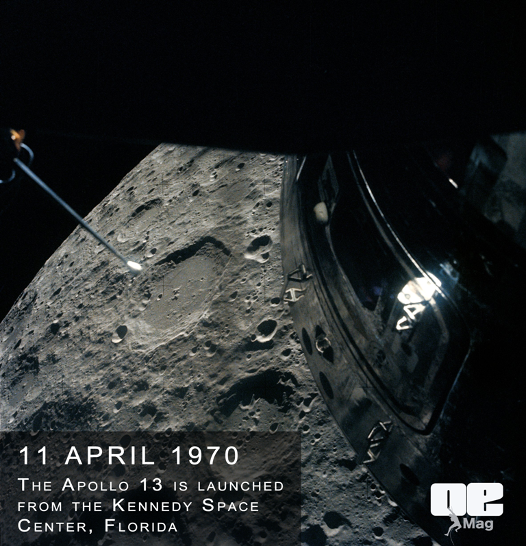 11 April 1970, Apollo 13 leaves the Earth - Adventure Mag
