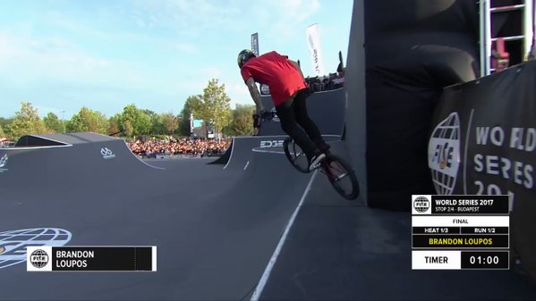 Aussie Brandon Loupos wins Men's BMX Freestyle Park World Cup ...